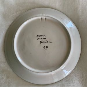 Anfora Agueda | Dining | Vintage Anfora Agueda Handpainted Phoenix Bird ...